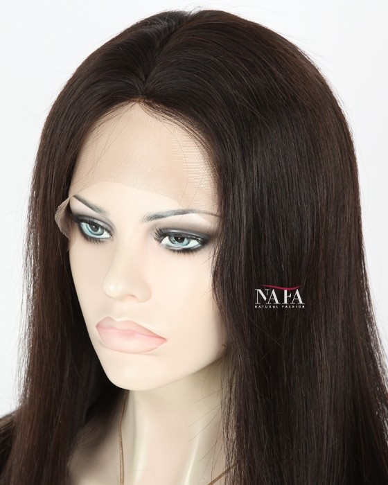 Straight Silk Base Full Lace Wigs-Nafawigs.com --Nafawigs.com