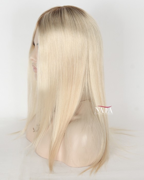 Medium platinum blonde wig store